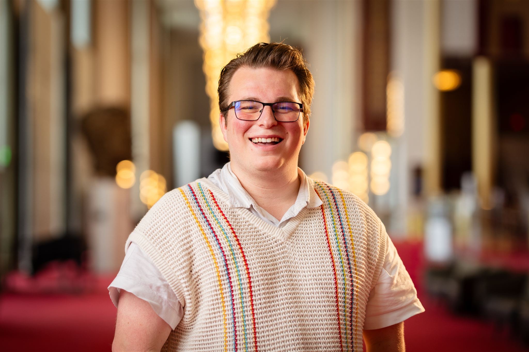 Aidan Brown Kennedy Center internship - Longwood University
